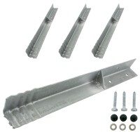 HOQ Sicherheits-Winkelanker 45 x 45 x 500 mm Sets | Eisenwaren | DIY ...